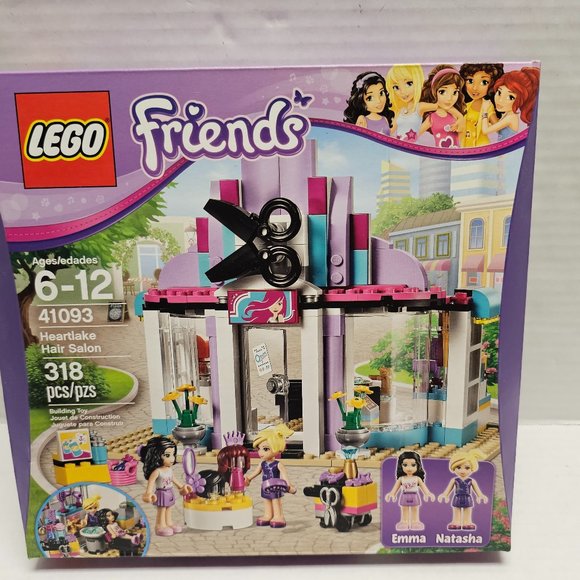 Lego | Toys | New Lego Friends 493 Heartlake Hair Salon Shop Emma ...
